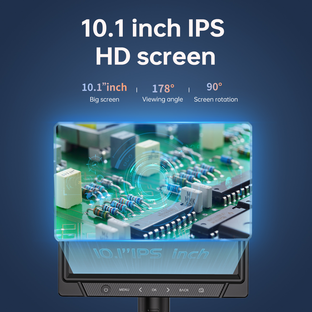 Kính hiển vi kỹ thuật số tích hợp camera Terino HD101-1600X (Phóng đại ...