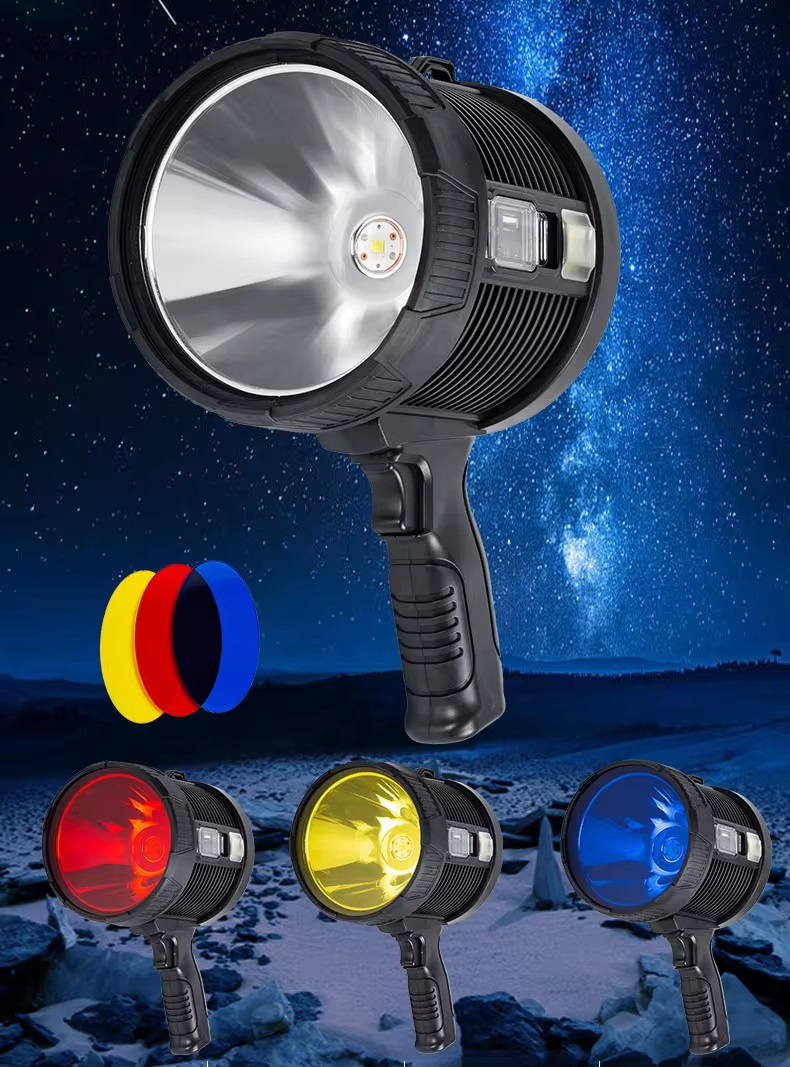 Đèn pin cầm tay siêu sáng Terino WP-470 (chống nước, sạc điện và sạc ...